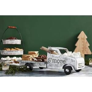 Mud Pie | Kitchen | New Mudpie Smore Truck Kitchen Decor In Tin Metal ...